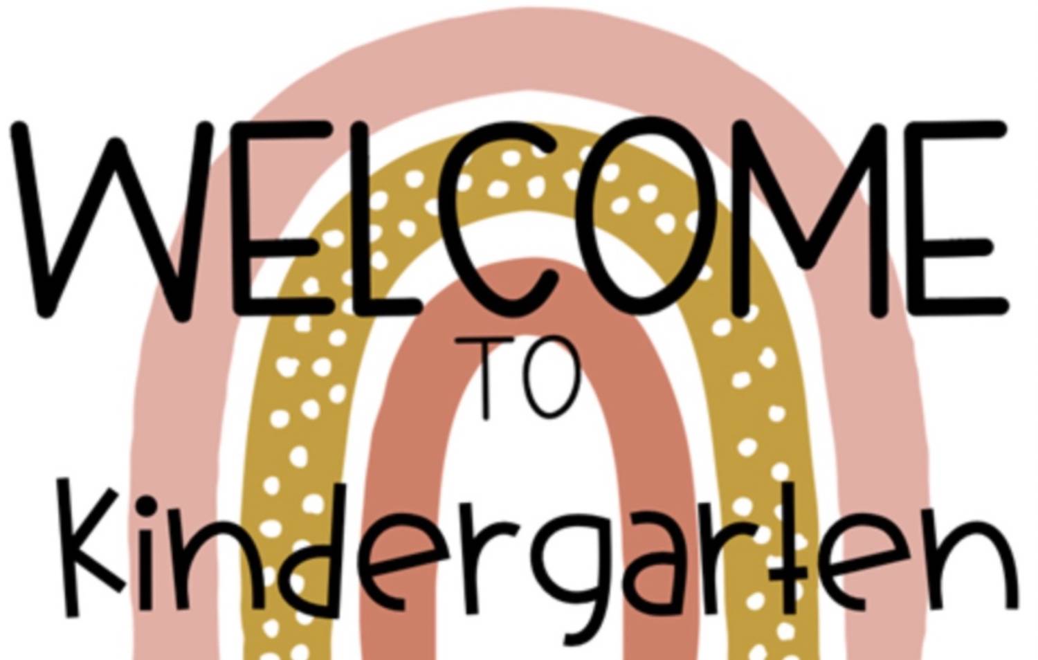 Welcome To Kindergarten Clipart